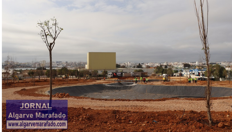 No Parchal está a nascer um grande parque de lazer e desporto. Veja as ...